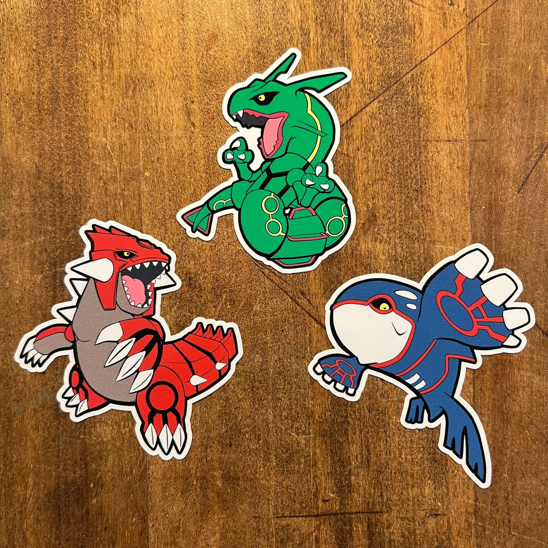 Legendary WEATHER TRIO Gloss Stickers - Etsy