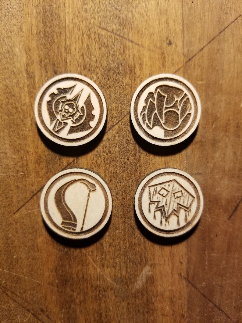 Wow Class Wooden Pins circle - Etsy