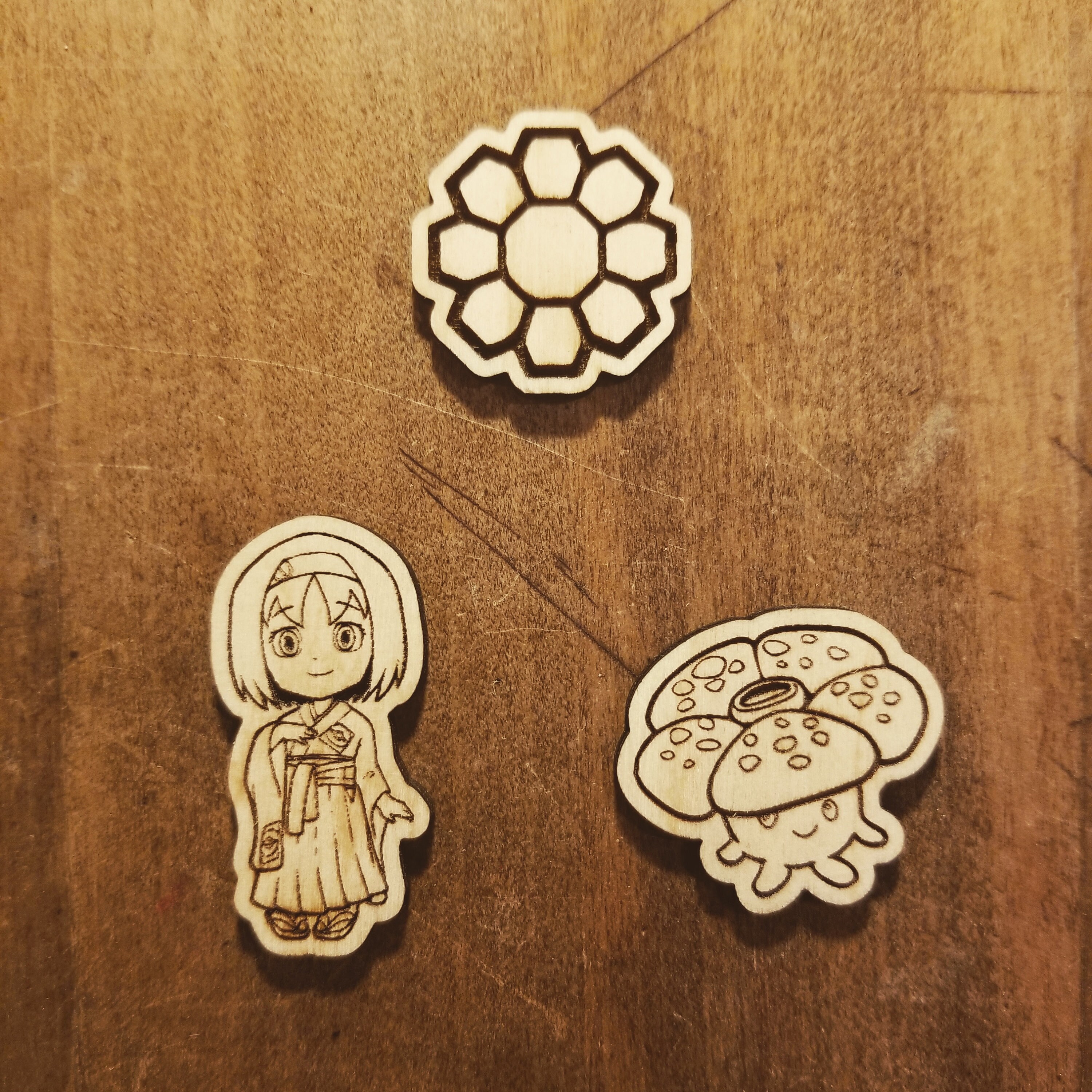 Pokemon Kanto Gym Leader Wooden Pokemon Pins - Etsy