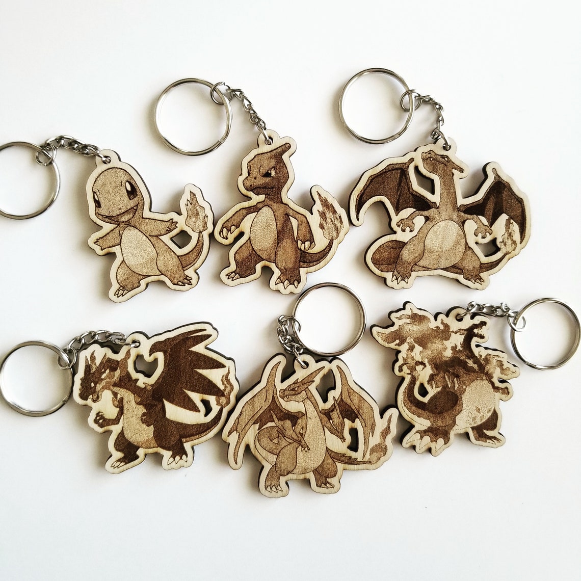 Any Pokemon Keychain Pin or Magnet - Etsy