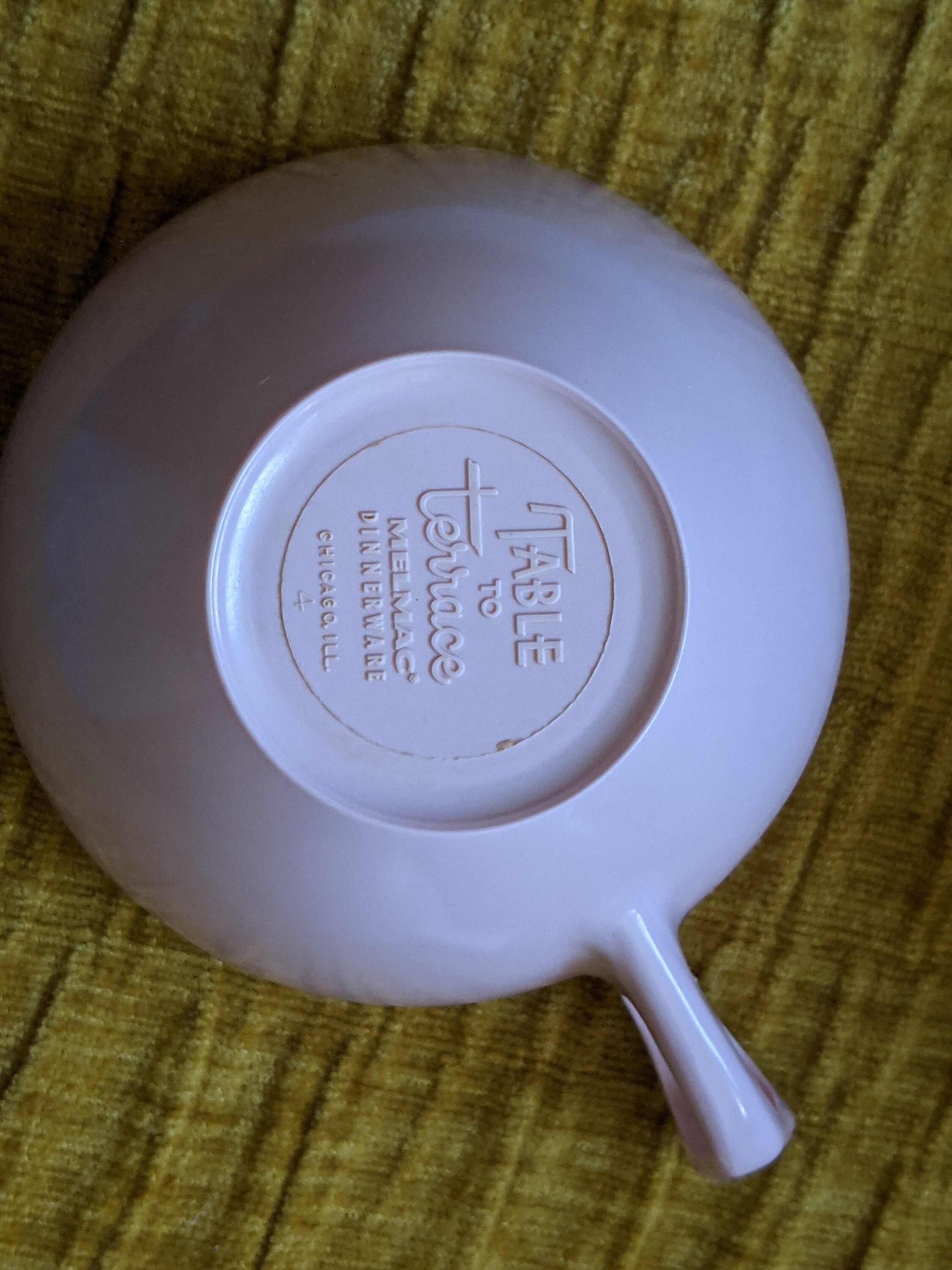 Vintage Melmac Pink Tea Set - Etsy