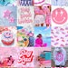 PREPPY Wall Collage Kit - 50/85/125/165/200 Pcs - Trendy, VSCO, Bright ...