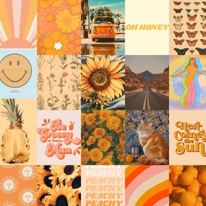 GOOD VIBES Wall Collage Kit - 50/85/125/165/200 PCS - Vsco, Hippie ...