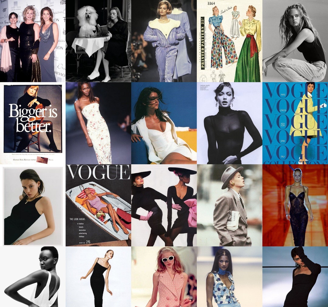 THE SUPERMODEL Wall Collage Kit - 50/85/125/165/200 Pcs - VSCO ...