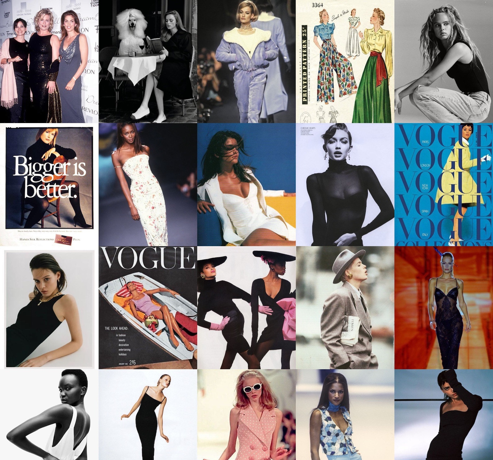 THE SUPERMODEL Wall Collage Kit - 50/85/125/165/200 Pcs - VSCO ...