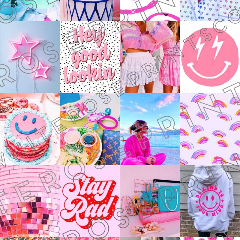 Preppy Collage - Etsy