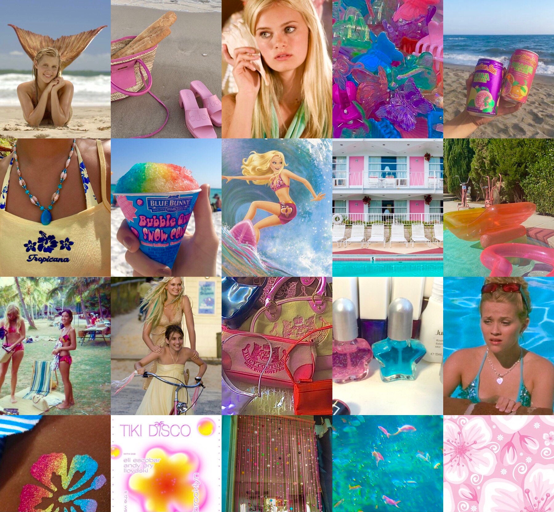 COCONUT GIRL Wall Collage Kit 50/85/125/165/200 pcs | Etsy