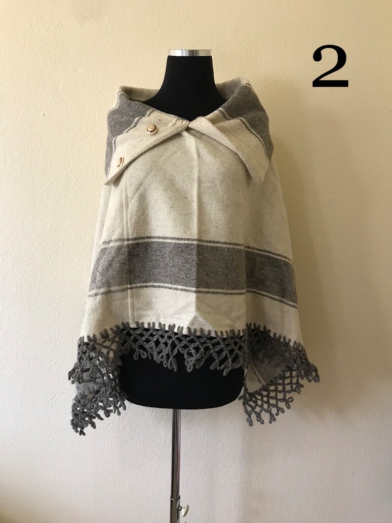 Mexican Wool Ponchos / Poncho De Lana - Etsy