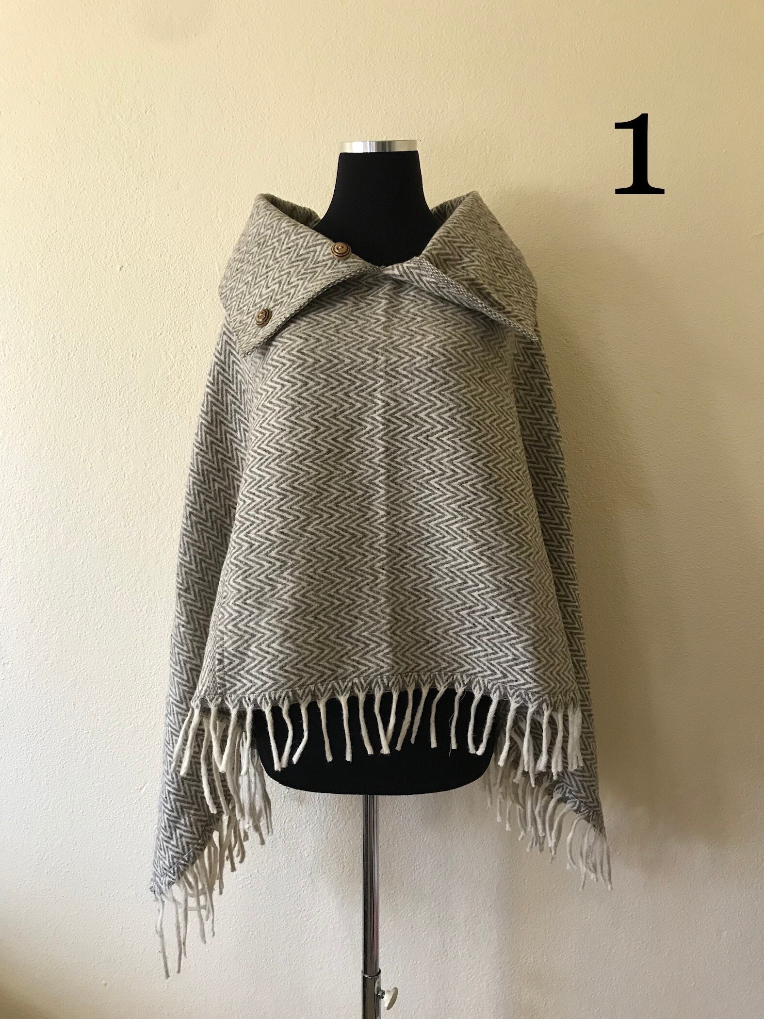 Mexican Wool Ponchos / Poncho De Lana - Etsy