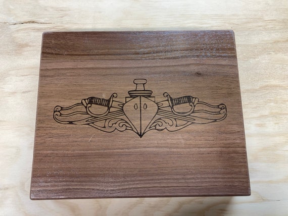 Naval Officer Insignia Storage Box - Etsy