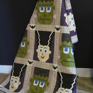 Haunted Bliss, Digital Download, Frankenstein and Bride, Halloween ...