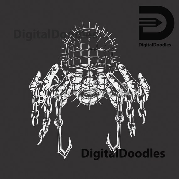 Hellraiser Digital File Download Horror movie killers SVG | Etsy
