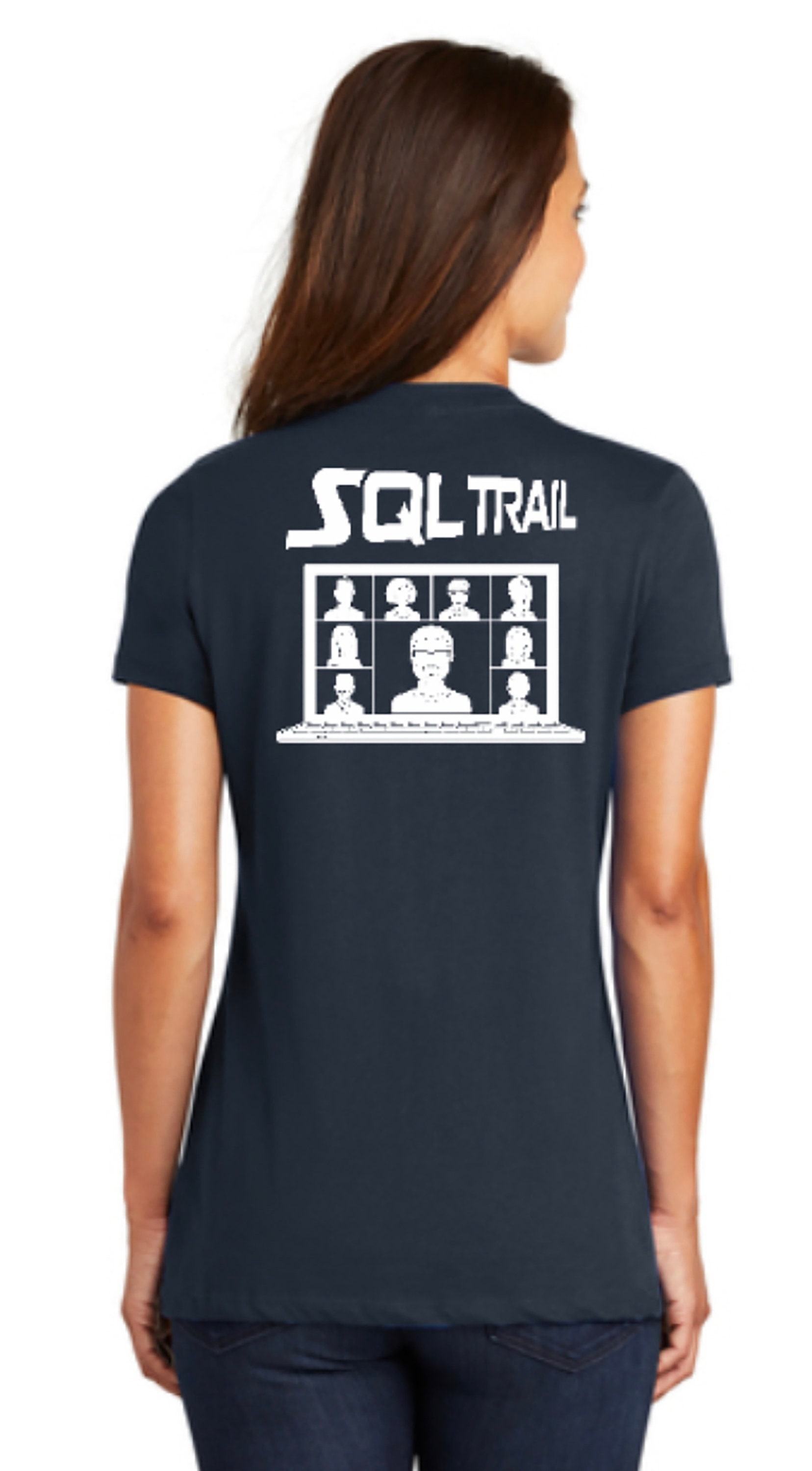 SQL Trail 2021 Conference T-shirt Women's Cut V-neck | Etsy