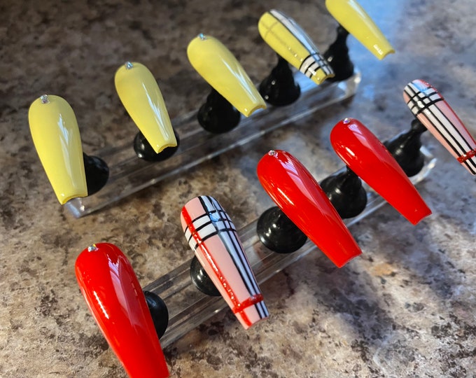 Cher & Dionne | Clueless Inspired Nails - Etsy