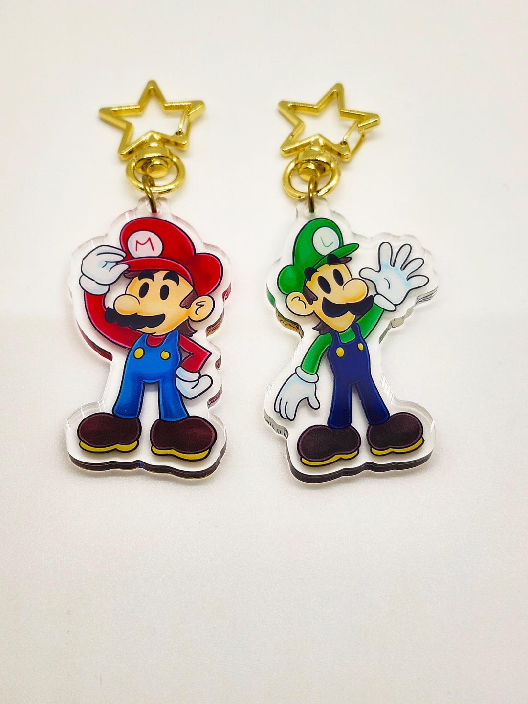 Super Mario Bros Keychains - Etsy