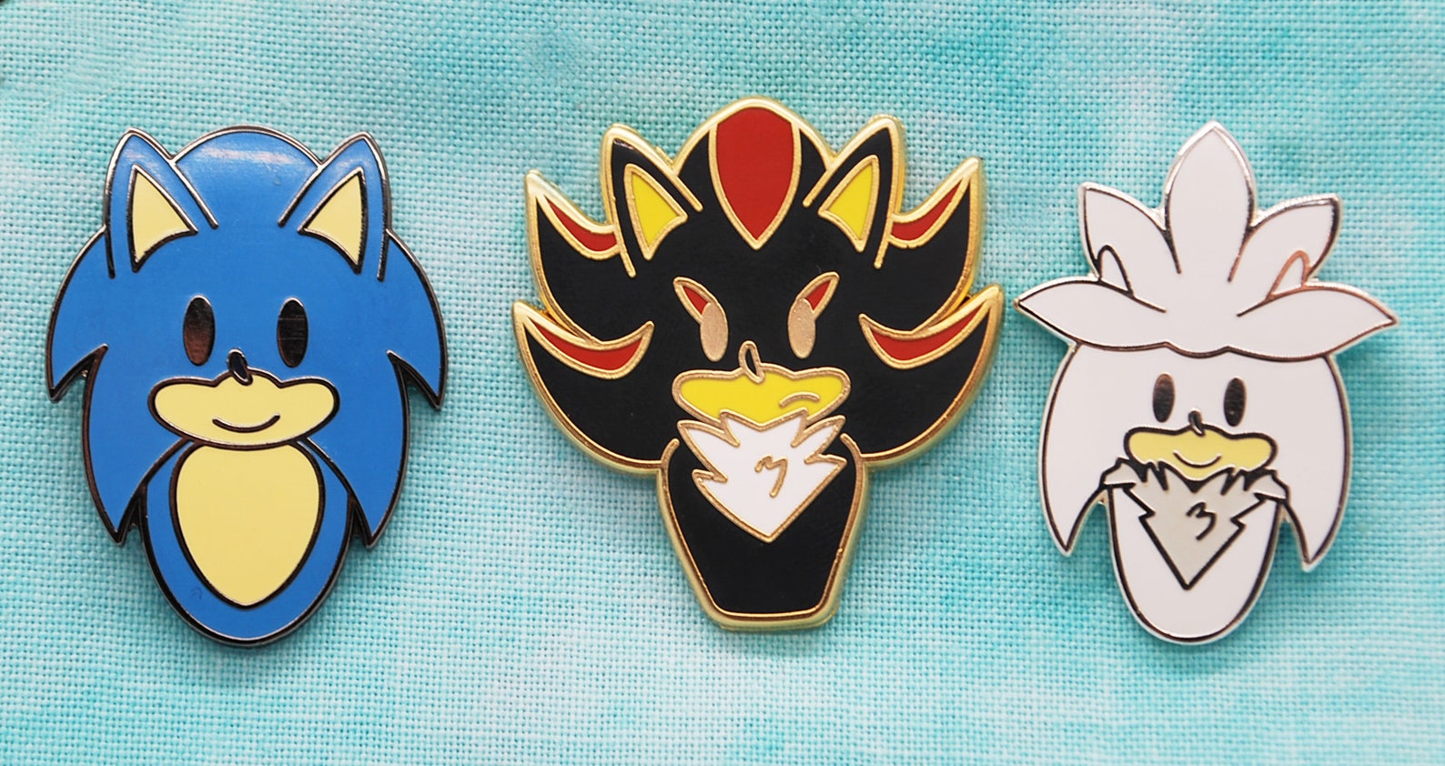 Sonic Character Pins - Etsy