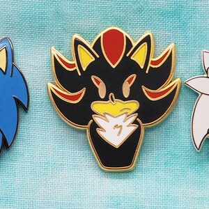 Sonic Character Pins - Etsy