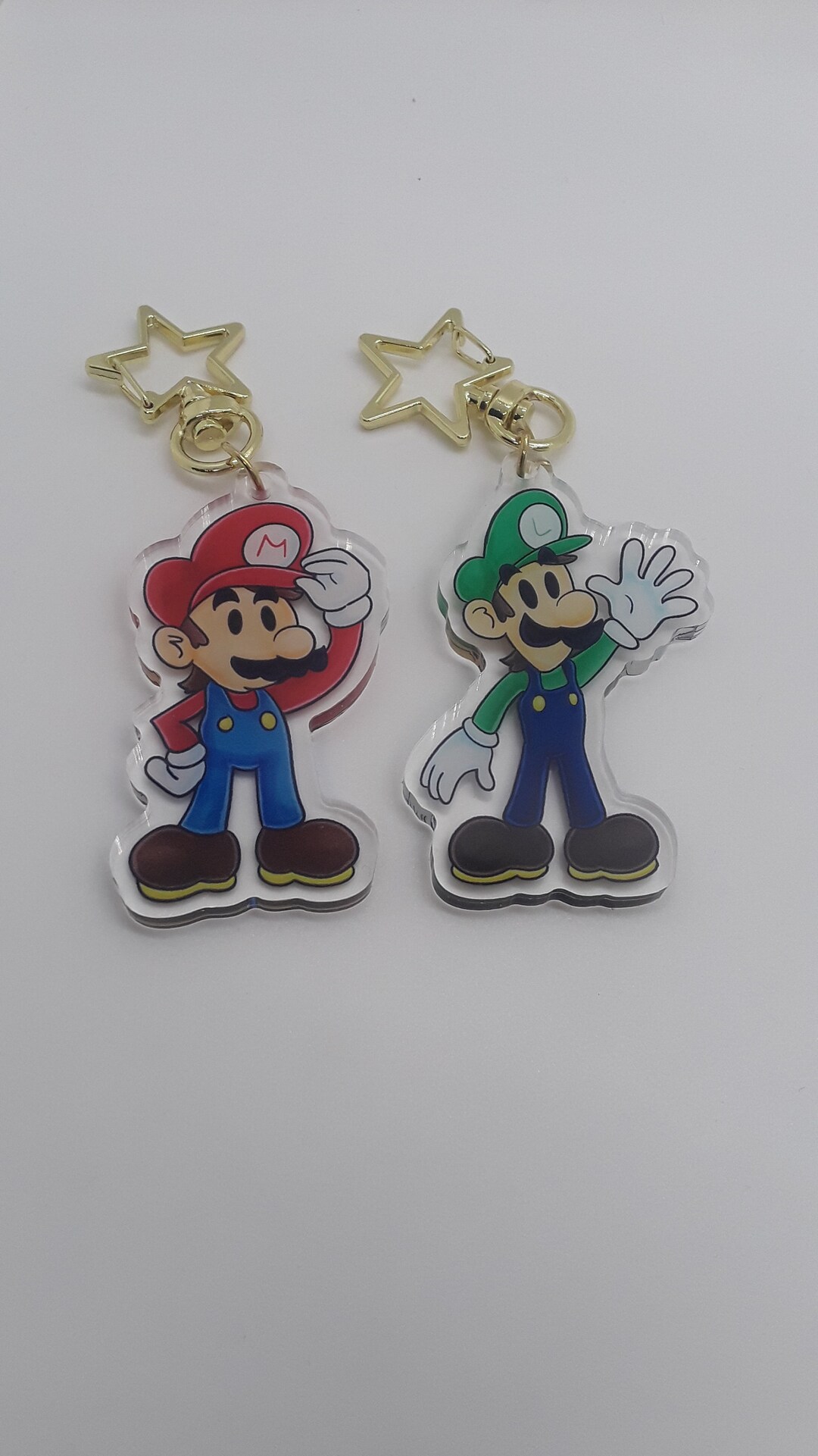 Super Mario Bros Keychains - Etsy