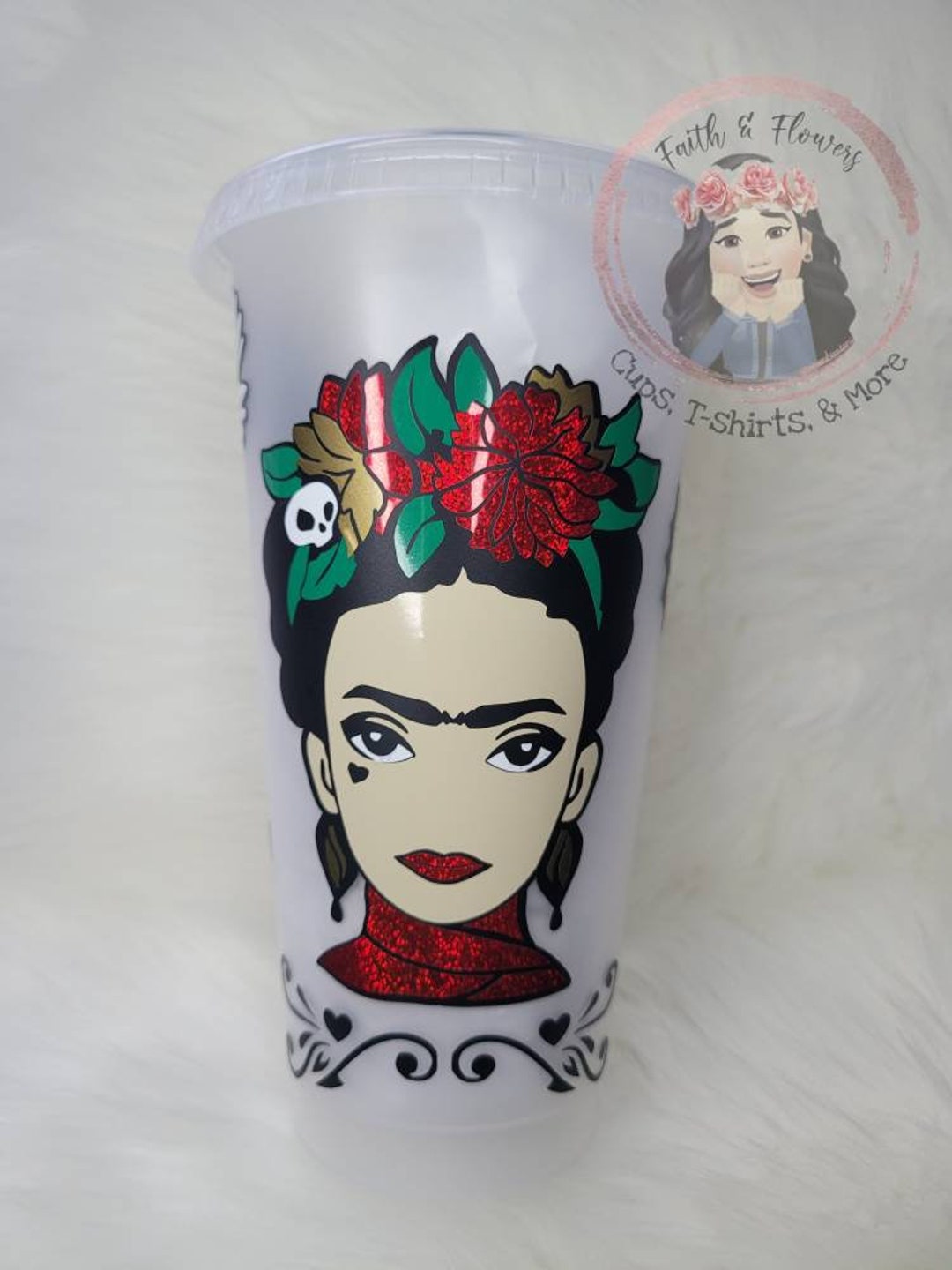 Frida Kahlo Inspired Cup - Etsy