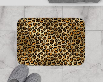 Leopard Bath Decor - Etsy