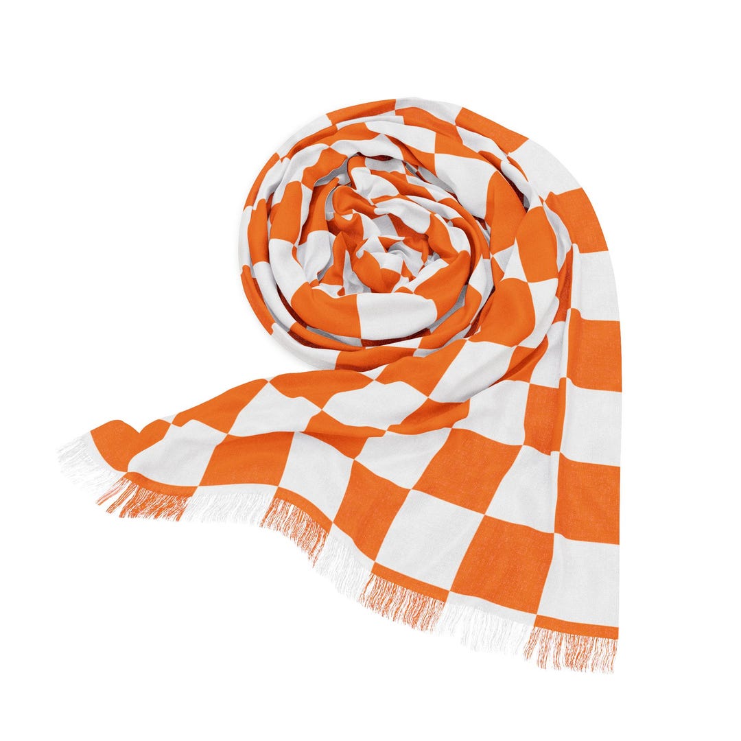 Tennessee Vols Checkerboard Lightweight Scarf Tennessee Vols Football ...