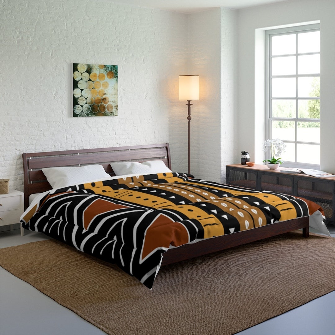 Tribal Inspired - Comforter - Bedroom Decor - Afrocentric Home Decor ...