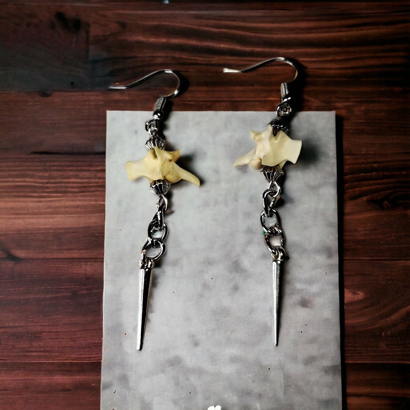 Bone Earrings - Etsy