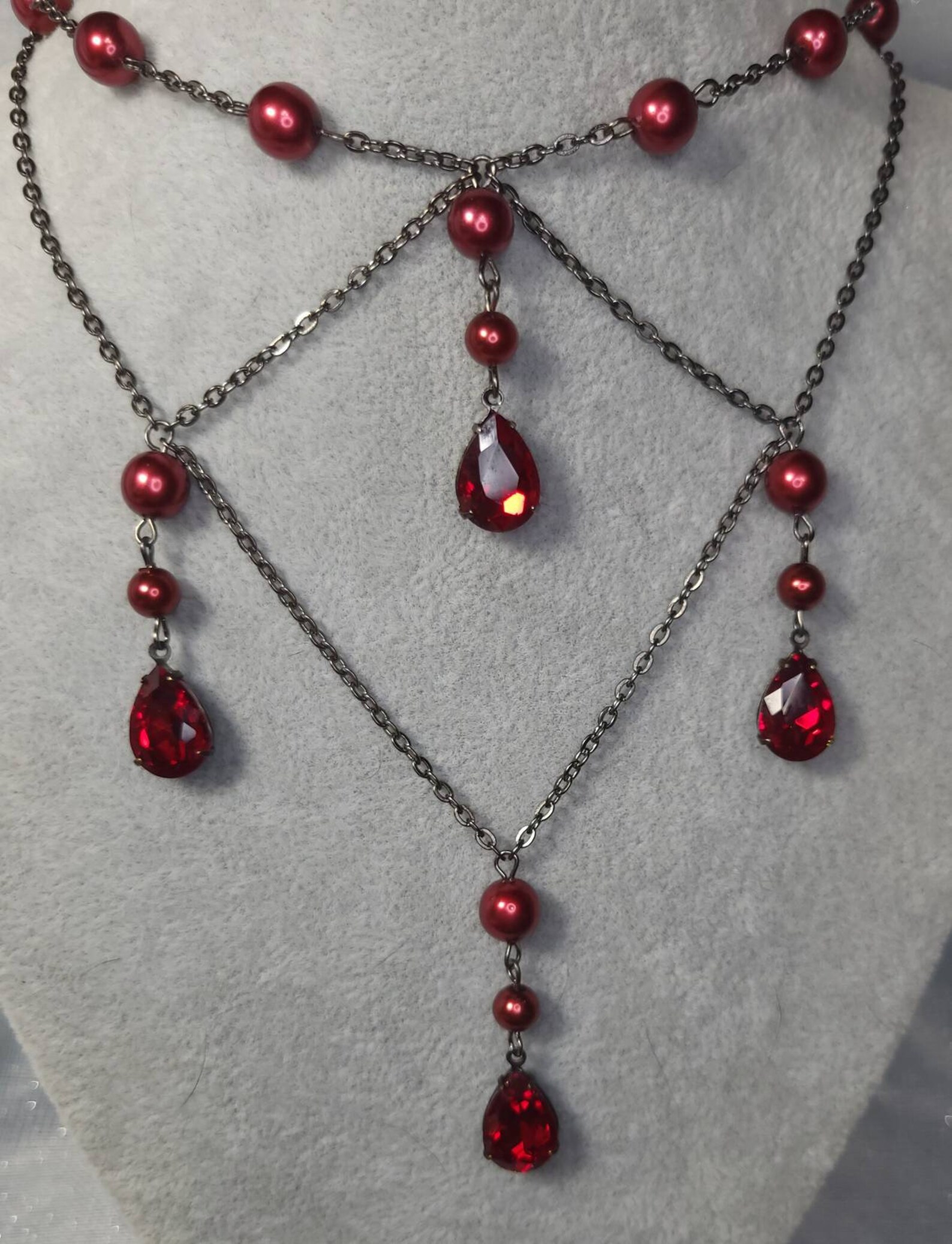 Gothic Necklace, Gothic Wedding, Gothic Victorian, Victorian Jewelry ...