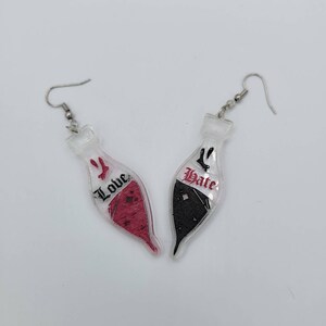 Love and Hate Potions Love Potion Hate Potion Witchy - Etsy