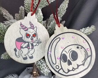 Gothic Snow Globe - Etsy