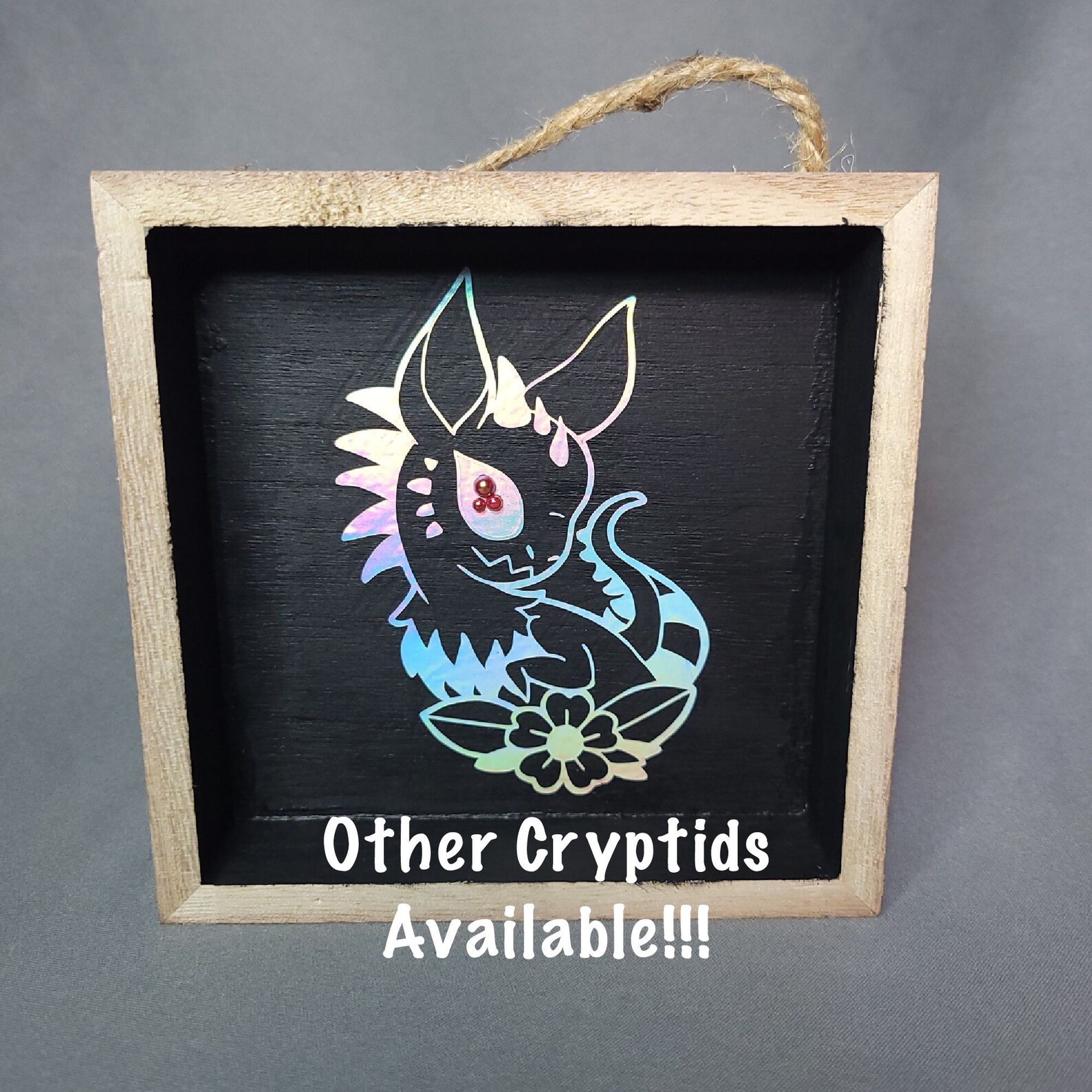 Cryptid Art Chupacabra Mothman Nessie Cthulhu Wendigo - Etsy