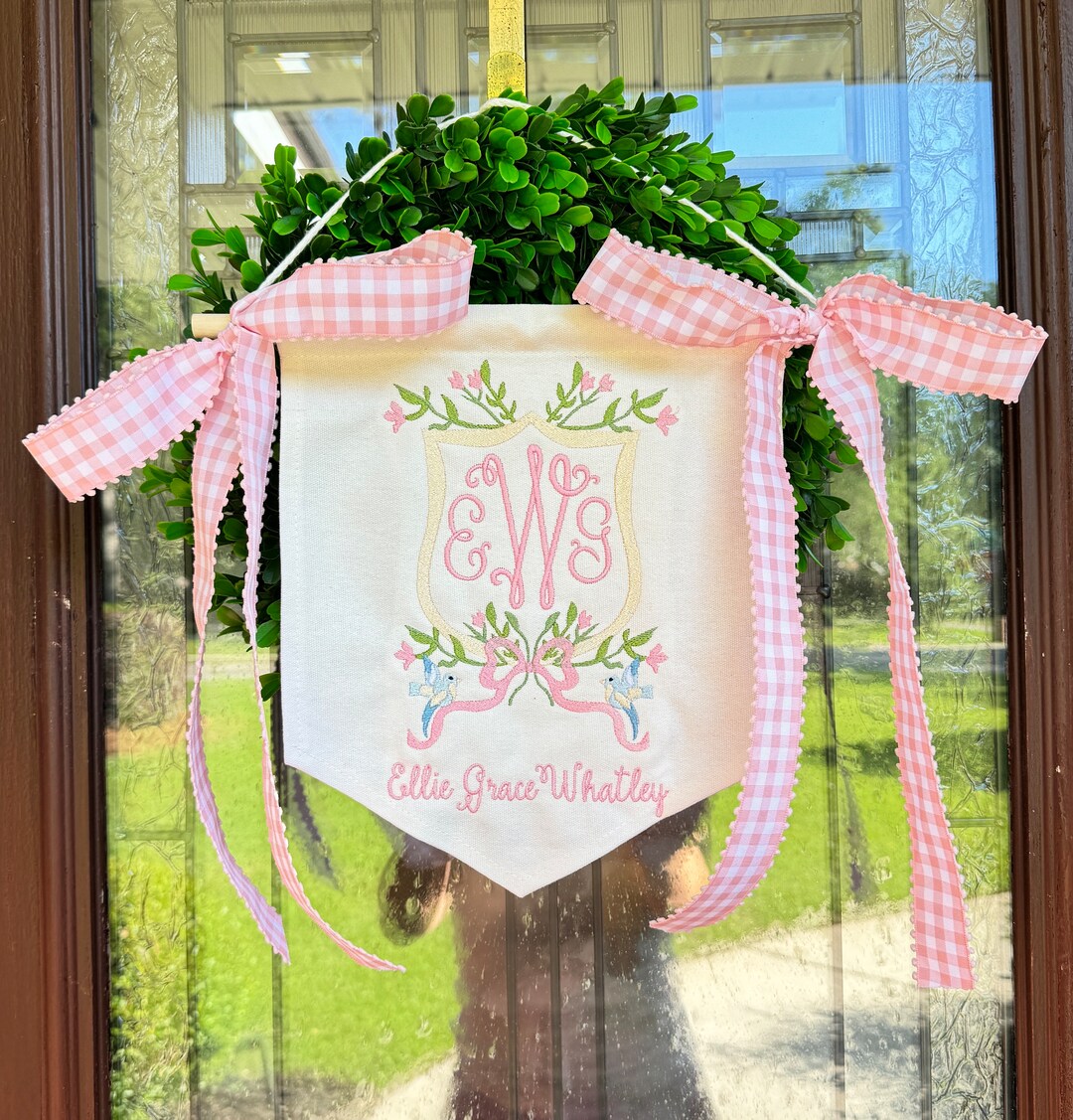 Spring Welcome Baby Banner - Etsy