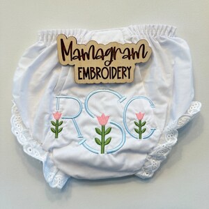 Monogrammed Custom Bloomers - Etsy