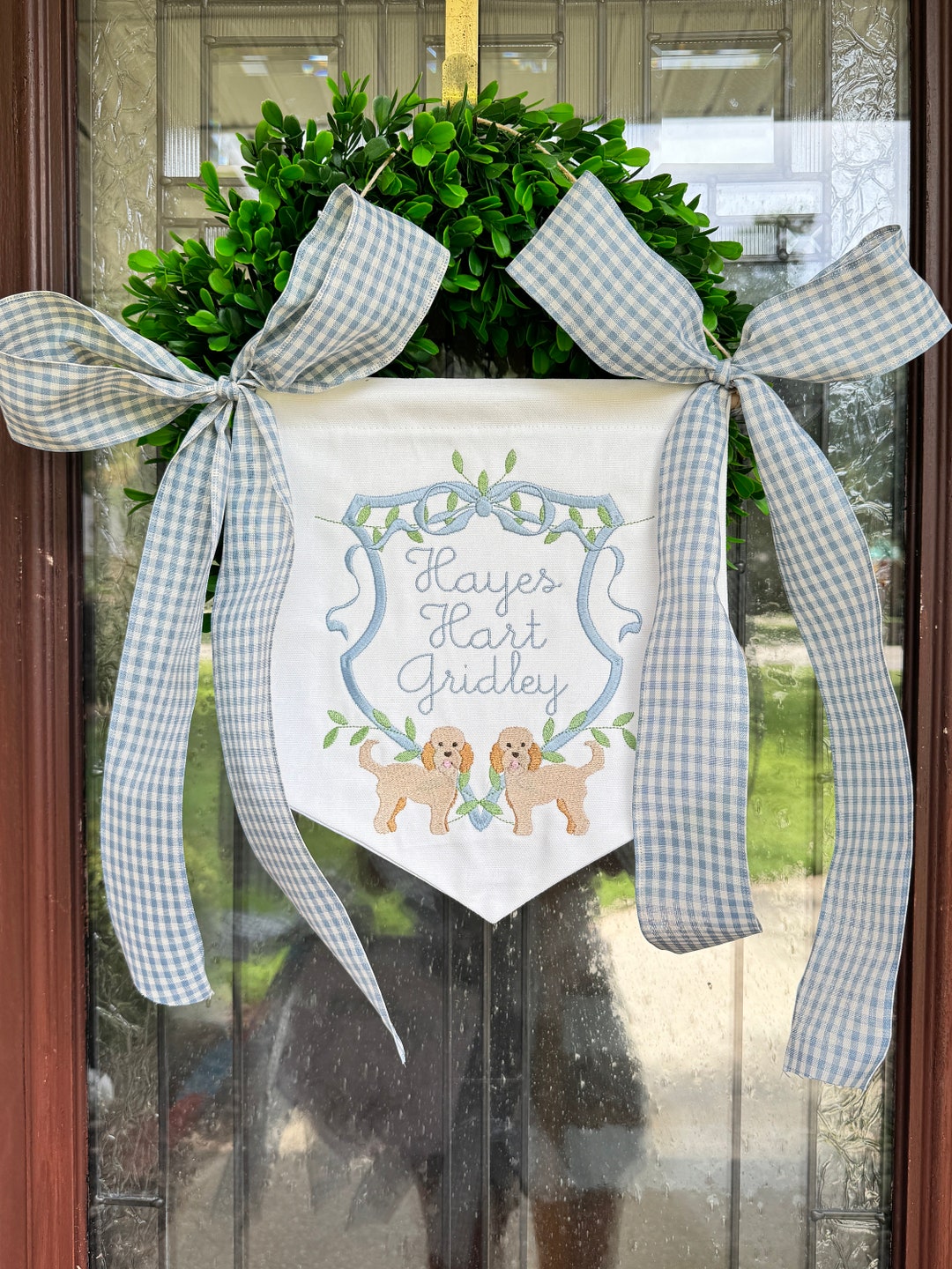 Custom Corners Welcome Baby Banner - DOGS - Etsy