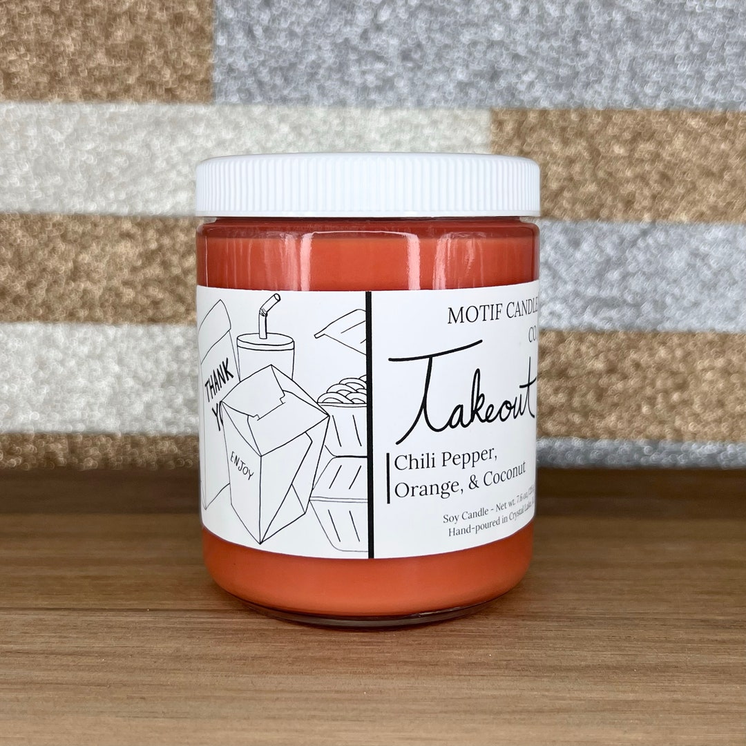 Takeout | Soy Candle | Fast Food Themed Gift - Etsy