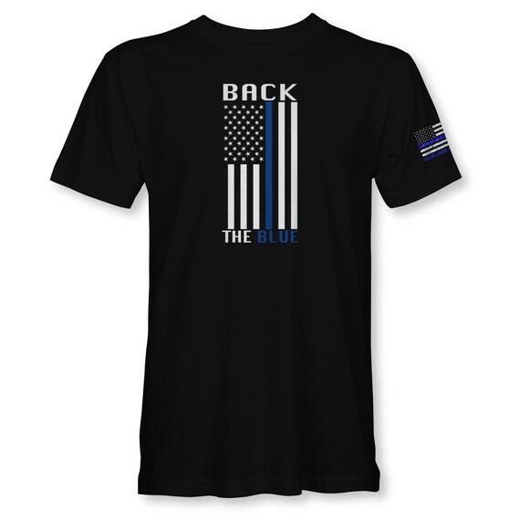 Back the blue shirts store