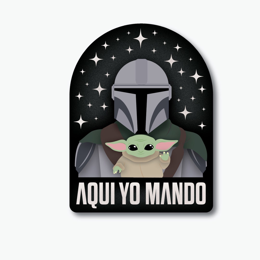 Yo Mando Sticker - Etsy