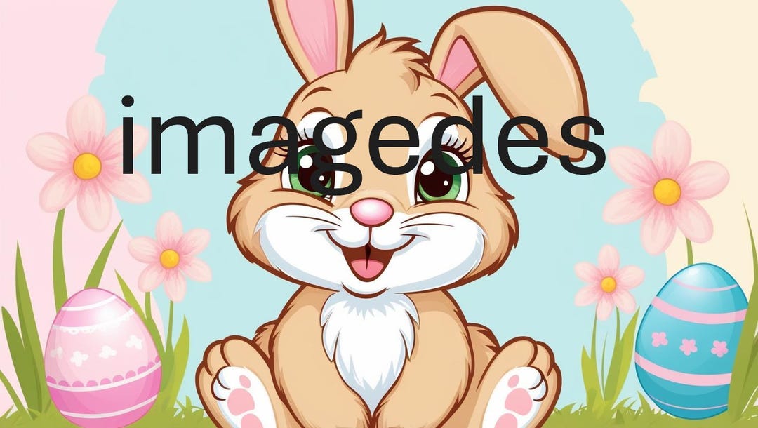Easter Bunny Clip Art 1 – Digital Download - Etsy