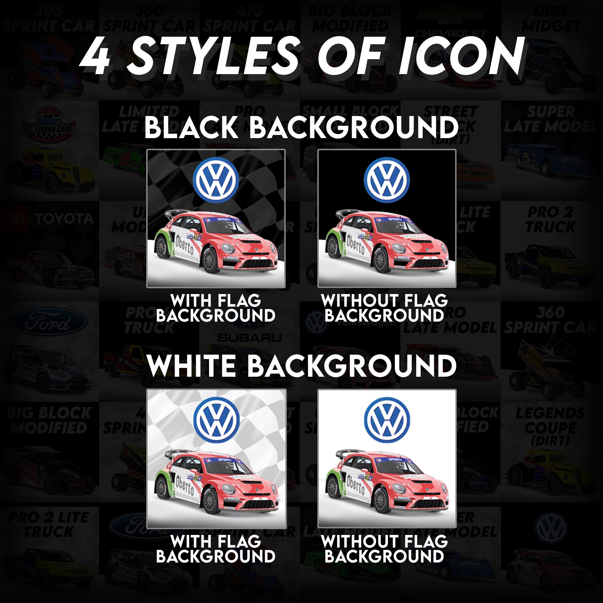 Iracing Dirt Folder Icon Pack - Sim Racing Stream Deck Icon Pack - Etsy UK