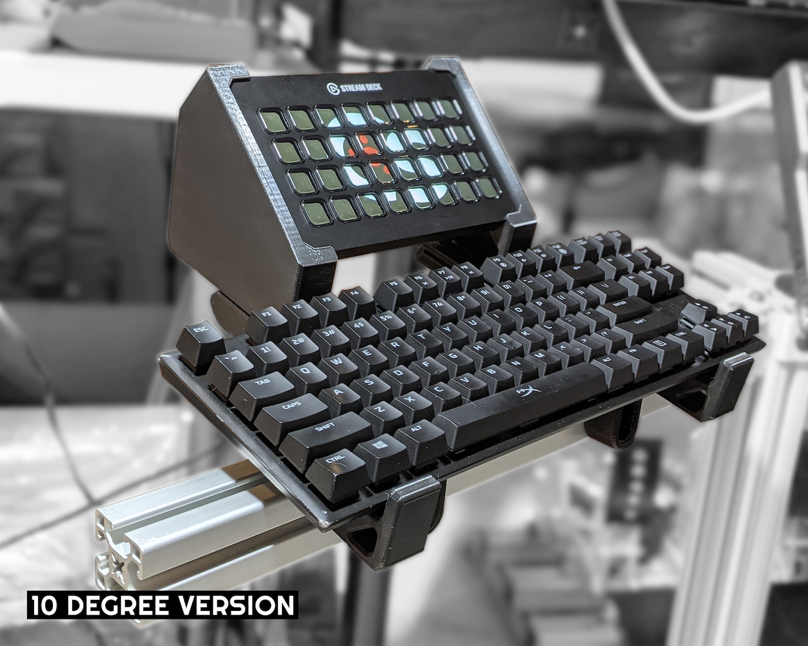 Universal Stream Deck XL Mount for Extruded Aluminum Profile - Etsy