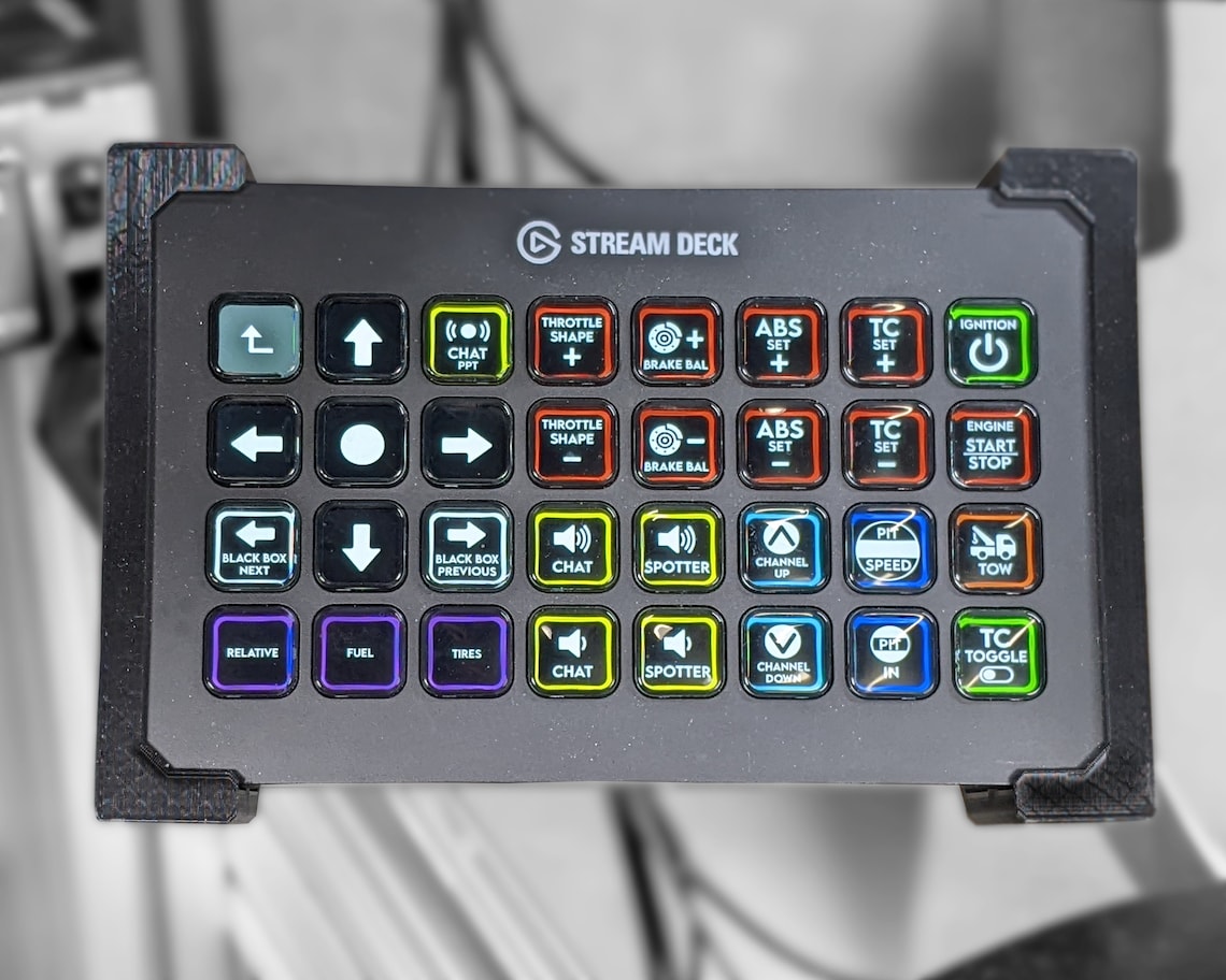 Race Deck - Sim Racing Stream Deck Icon Pack - Etsy