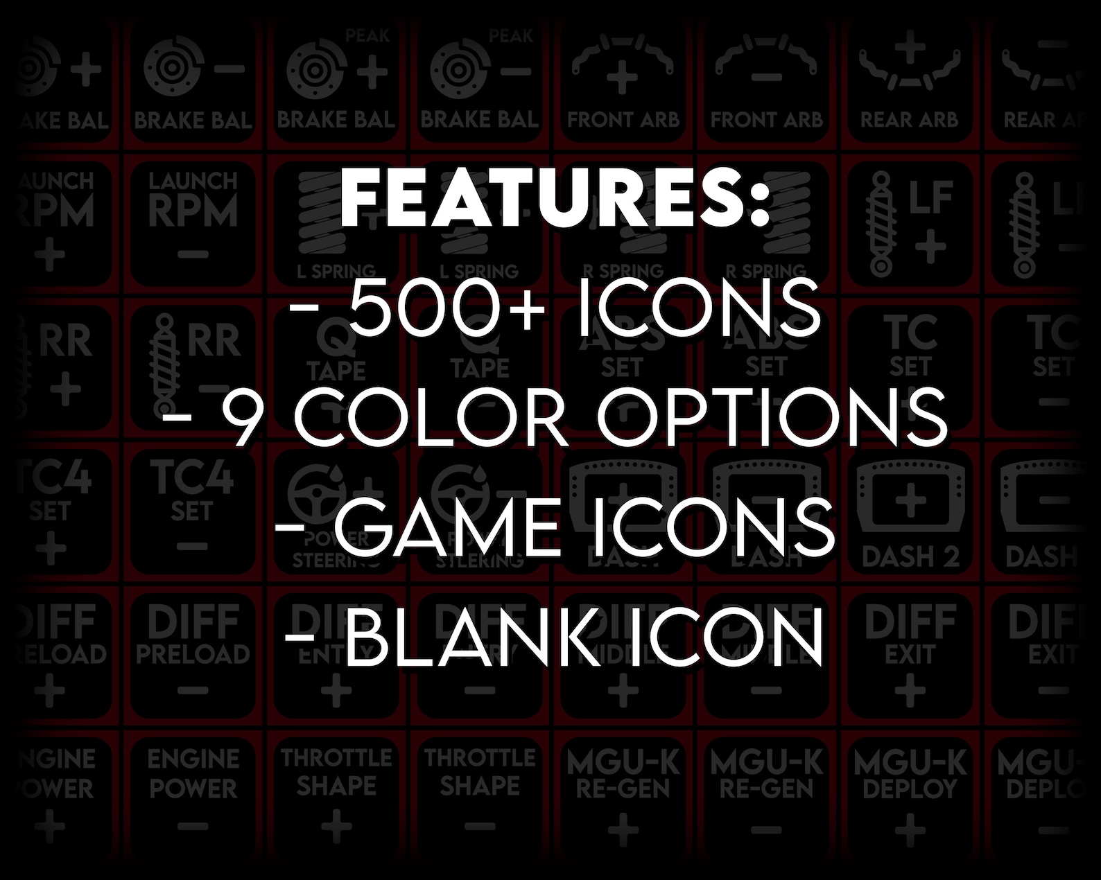 Race Deck Sim Racing Stream Deck Icon Pack - Etsy