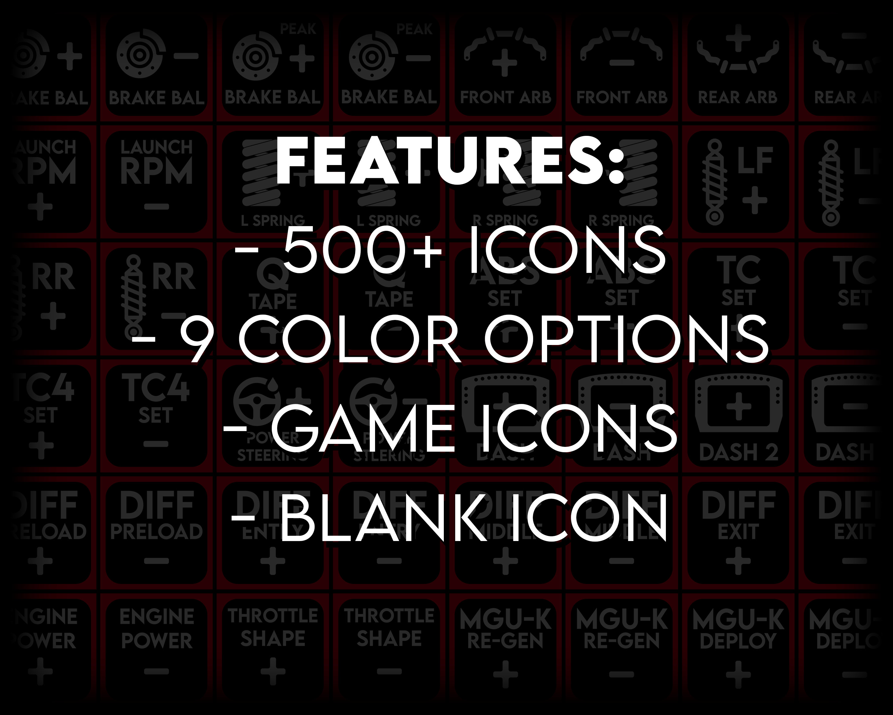 Race Deck - Sim Racing Stream Deck Icon Pack - Etsy