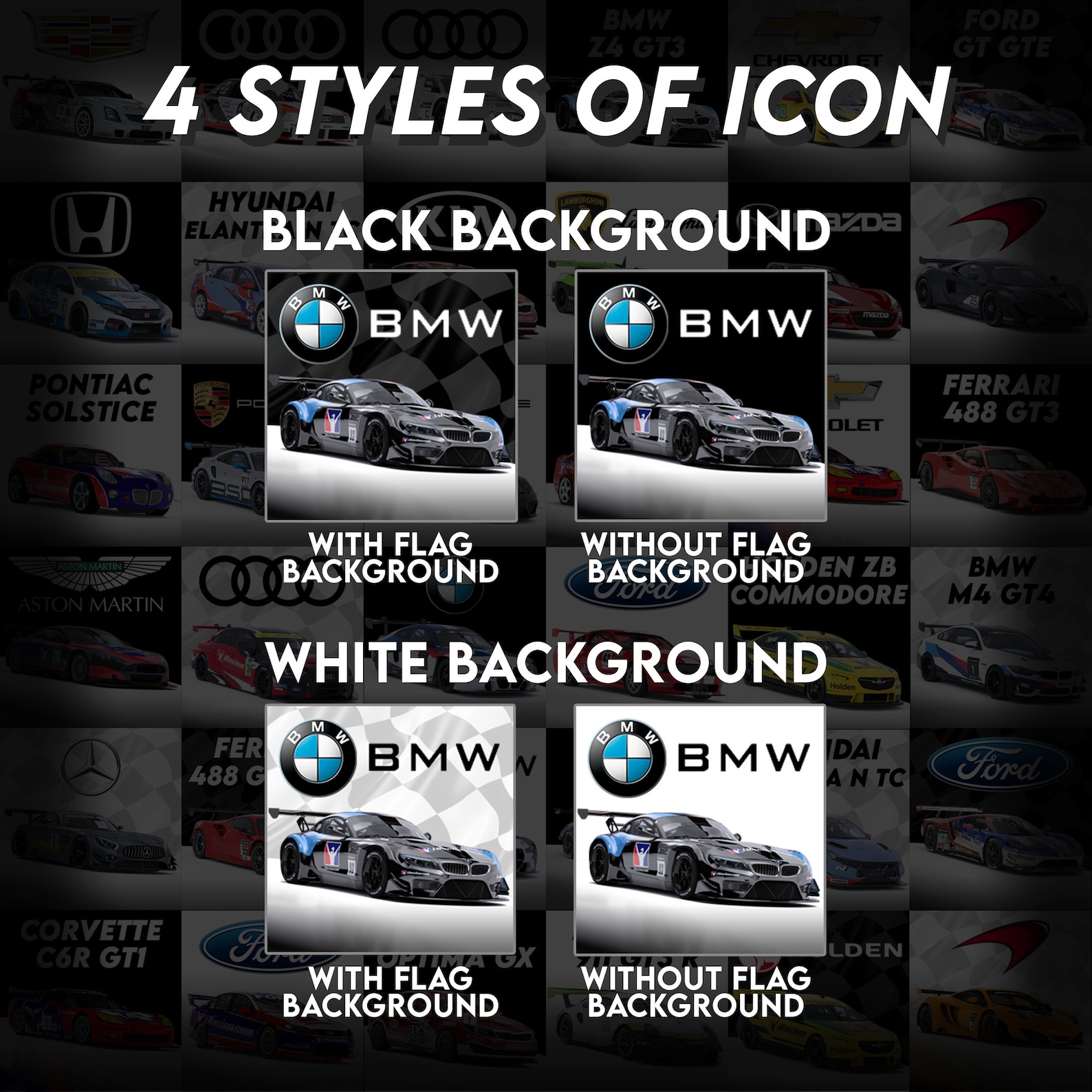 Iracing GT Folder Icon Pack Sim Racing Stream Deck Icon Pack - Etsy UK