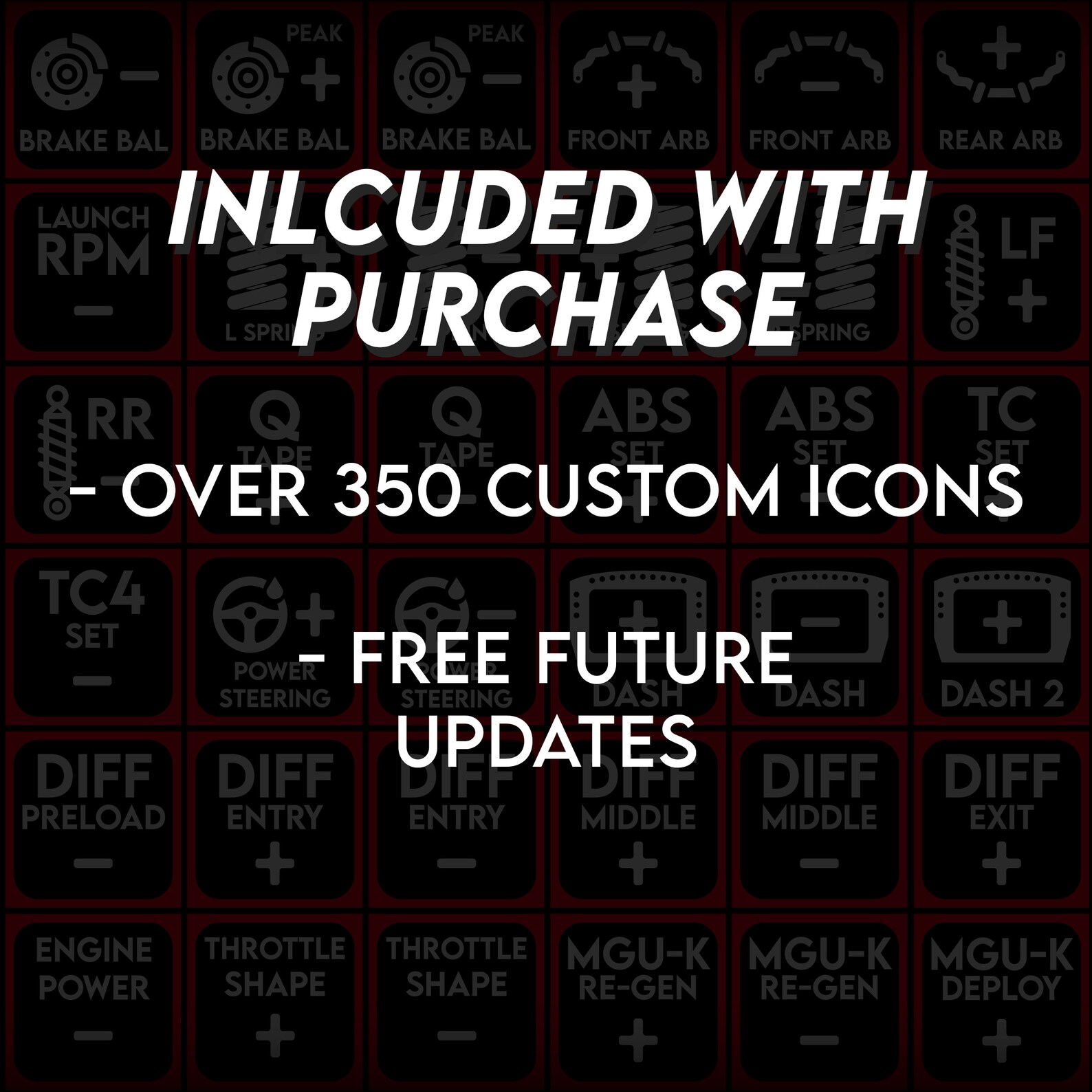 Race Deck Sim Racing Stream Deck Icon Pack - Etsy
