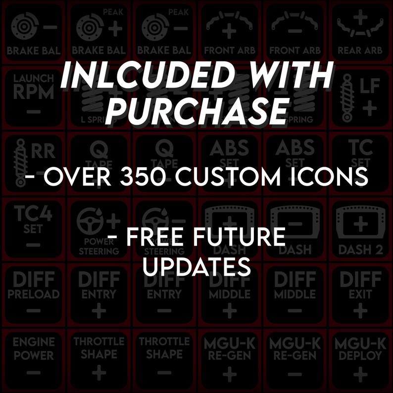 Race Deck Sim Racing Stream Deck Icon Pack - Etsy Australia