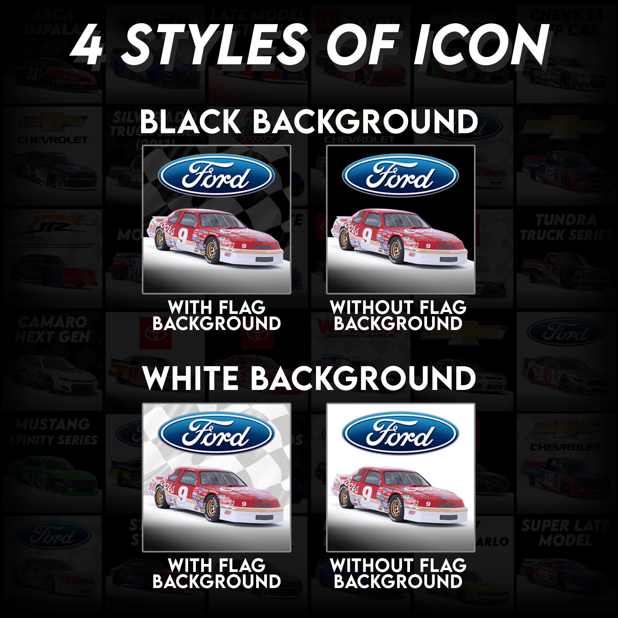 Iracing NASCAR Folder Icon Pack Sim Racing Stream Deck Icon - Etsy UK