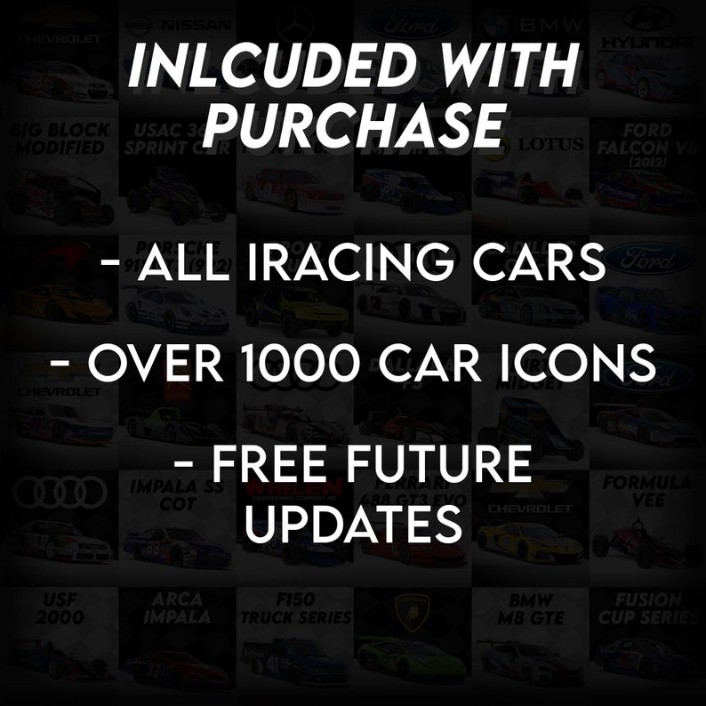 Iracing Folder Icon Pack FULL Sim Racing Stream Deck Icon - Etsy UK