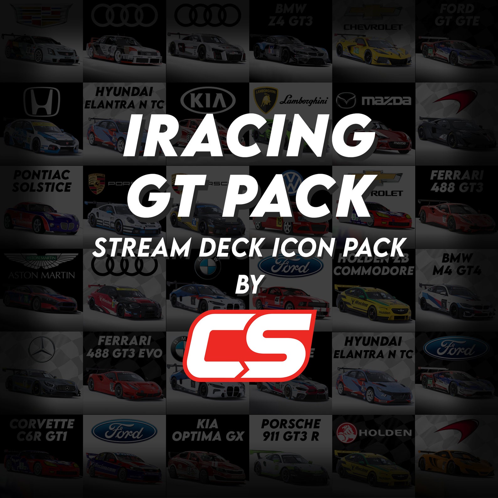 Iracing GT Folder Icon Pack - Sim Racing Stream Deck Icon Pack - Etsy