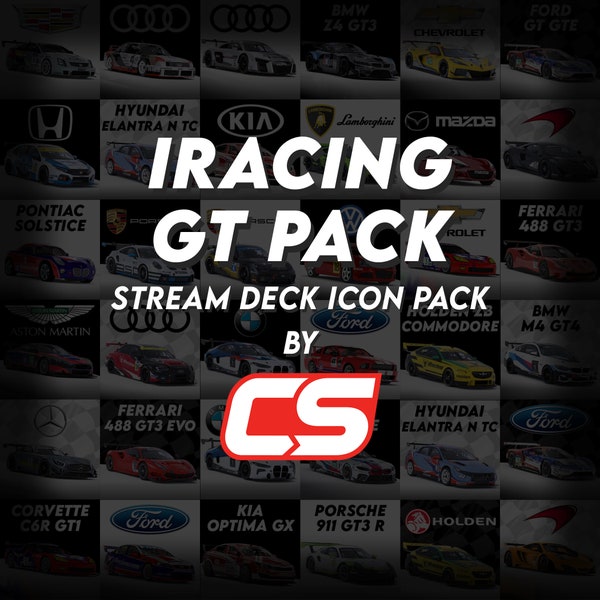 Stream Deck Sim Racing Icons - Etsy